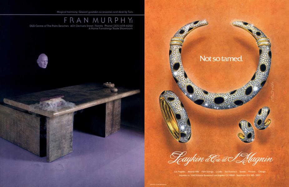 FRAN MURPHY Inc | Architectural Digest | DECEMBER 1982