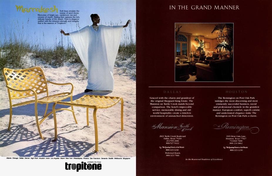 IN THE GRAND MANNER | Architectural Digest | FEBRUARY 1983