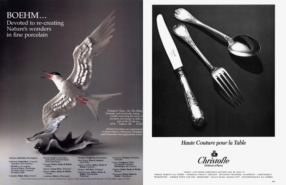 Christofle | Architectural Digest | APRIL 1983