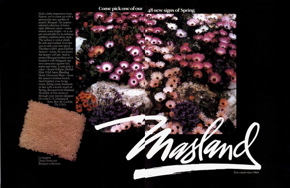 Masland | Architectural Digest | APRIL 1983