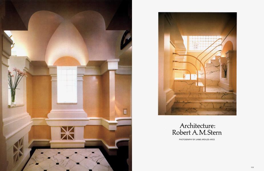 Architecture: Robert A. M. Stern | Architectural Digest | APRIL 1983 Architecture: Robert A. M. Stern | Architectural Digest | APRIL 1983