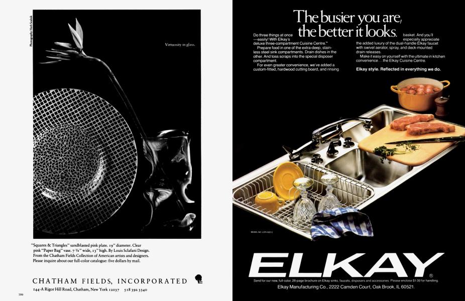 ELKAY® | Architectural Digest | MAY 1983