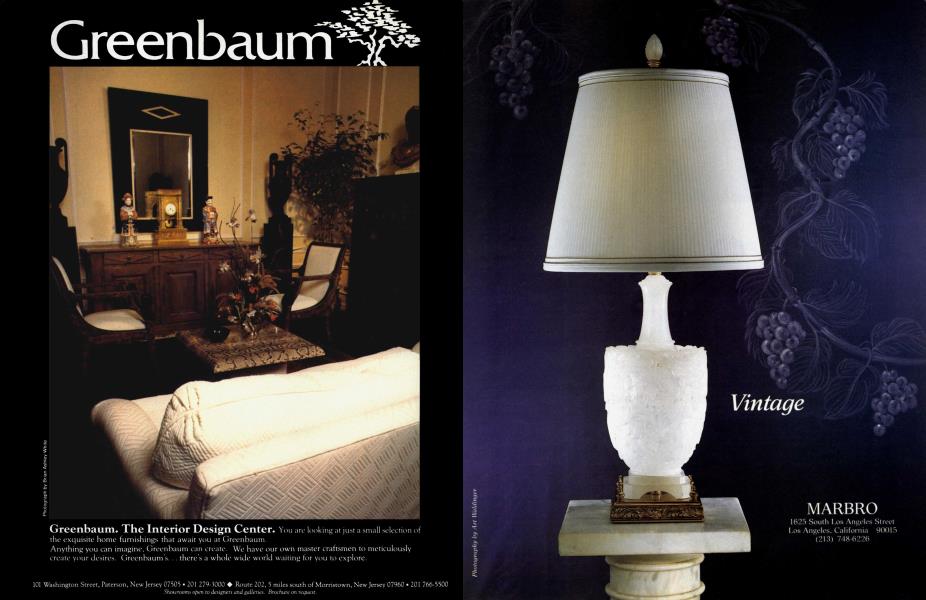 Greenbaum | Architectural Digest | MAY 1983