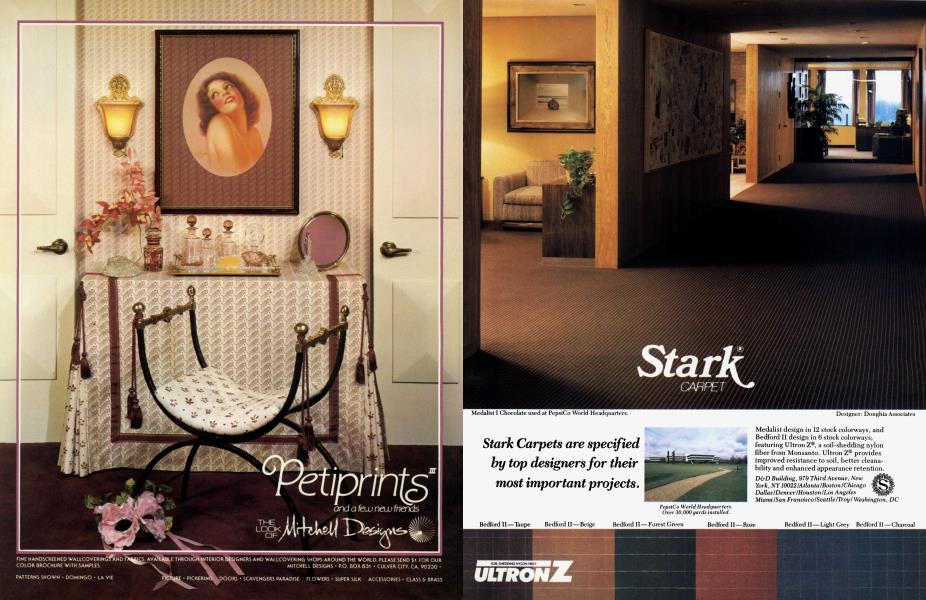 Stark® CARPET | Architectural Digest | MAY 1983