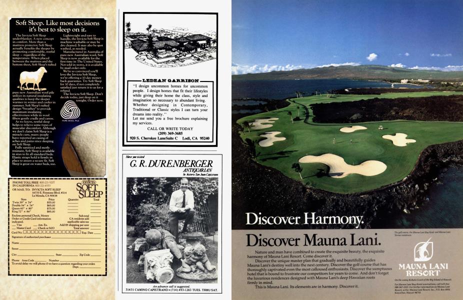 Soft Sleep | Architectural Digest | OCTOBER 1983