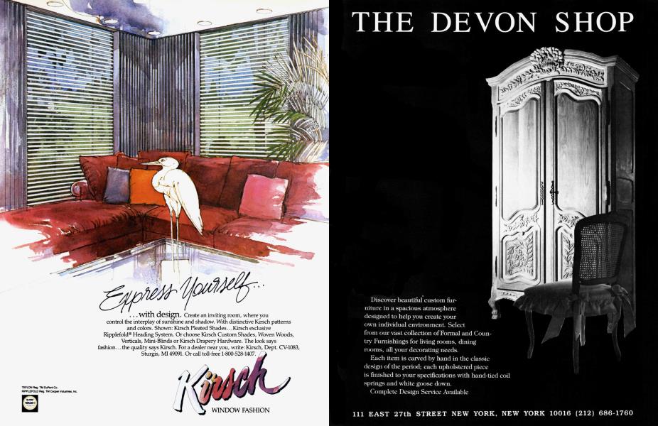 Kirsch | Architectural Digest | OCTOBER 1983