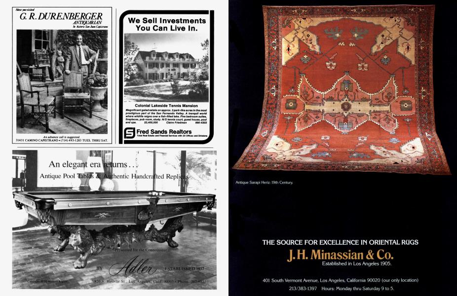 J. H. Minassian & Co. | Architectural Digest | JANUARY 1984