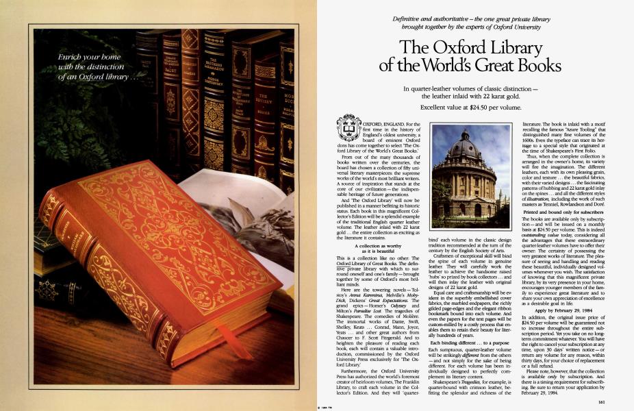 The Oxford Library of the World's Great Books | Architectural Digest ...