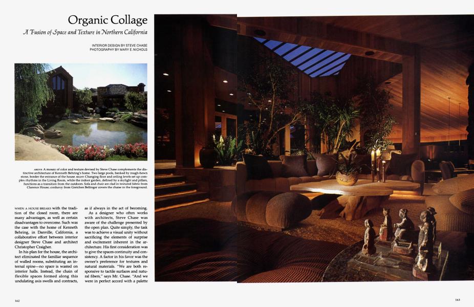 Organic Collage | Architectural Digest | MARCH 1984