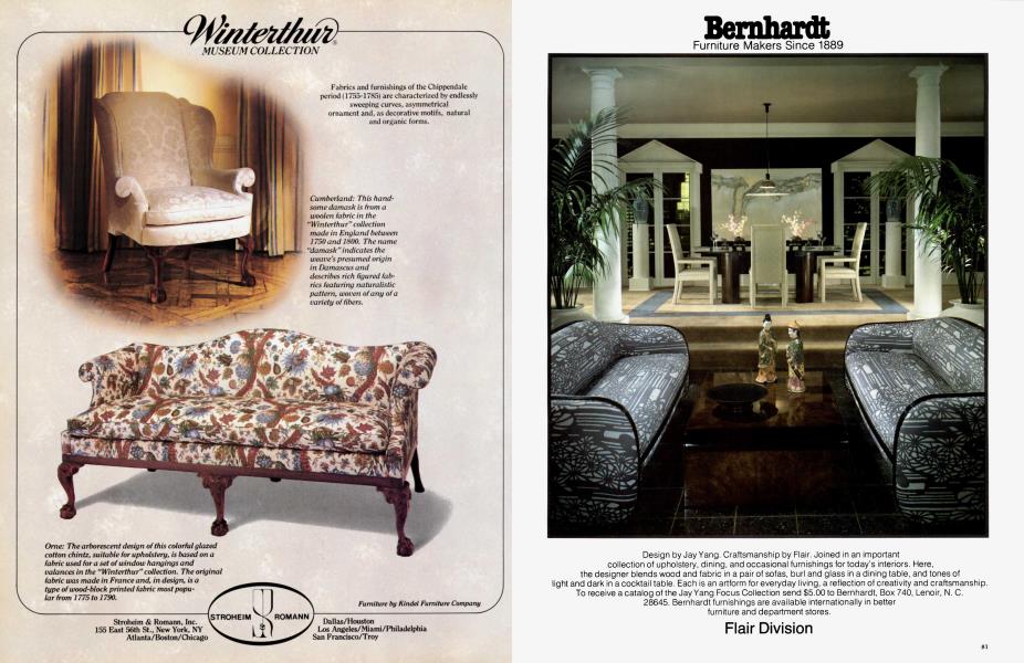 Winterthur® | Architectural Digest | APRIL 1984