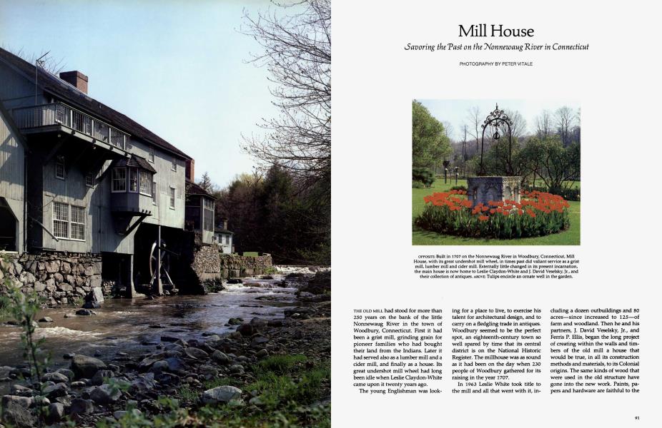 Mill House | Architectural Digest | APRIL 1984