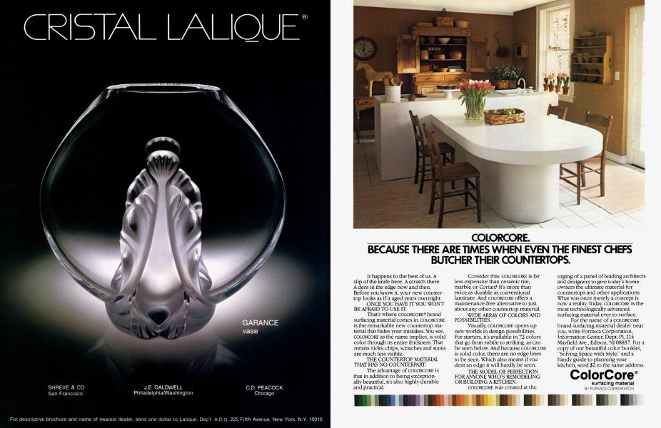 ColorCore® | Architectural Digest | MAY 1984