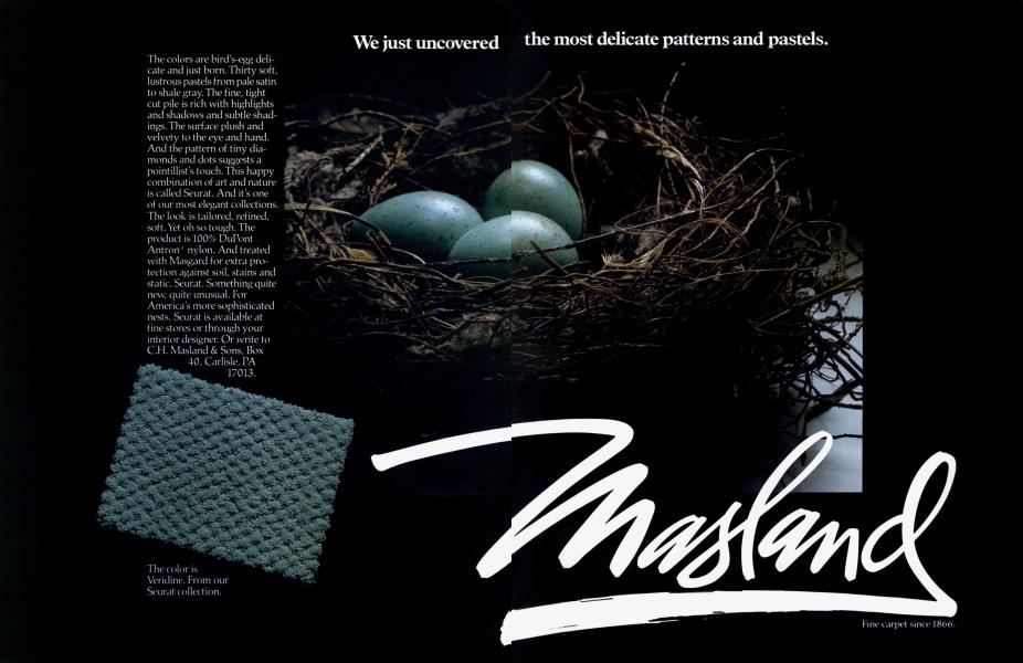 Masland | Architectural Digest | MAY 1984