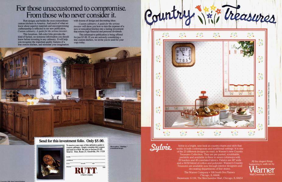 RUTT® | Architectural Digest | JULY 1984