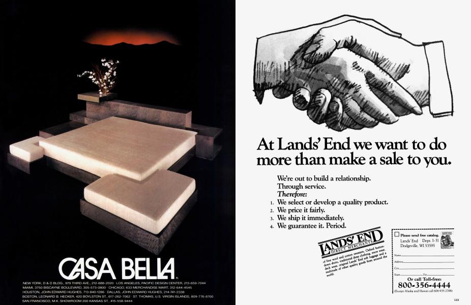 Casa Bella® | Architectural Digest | AUGUST 1984