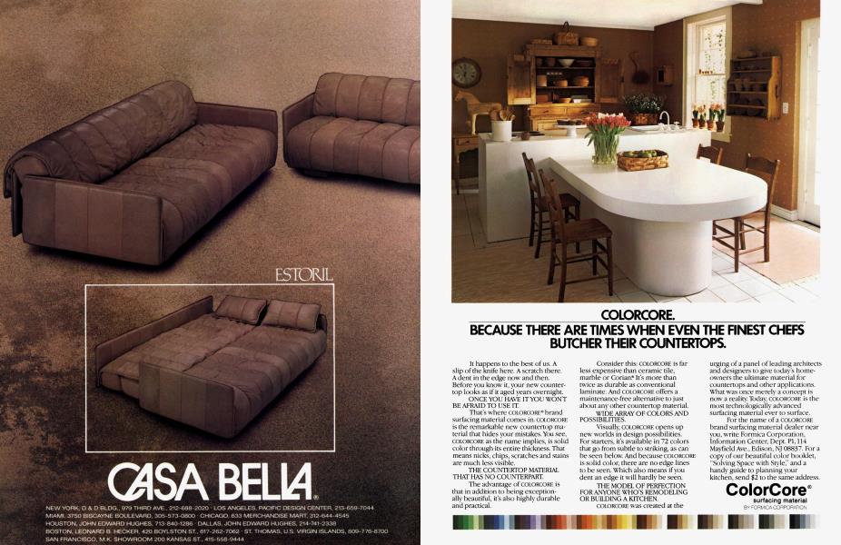 CASA BELLA® | Architectural Digest | SEPTEMBER 1984