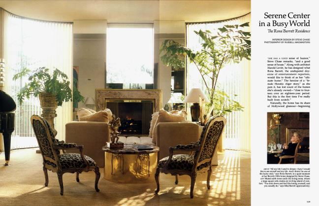 STEVE CHASE | Architectural Digest | AUGUST 1990