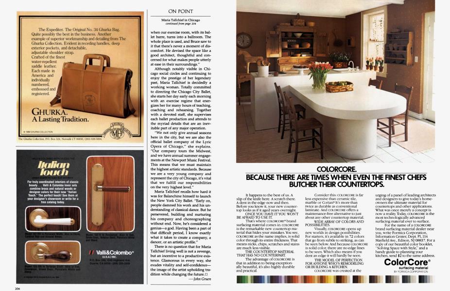ColorCore® | Architectural Digest | OCTOBER 1984