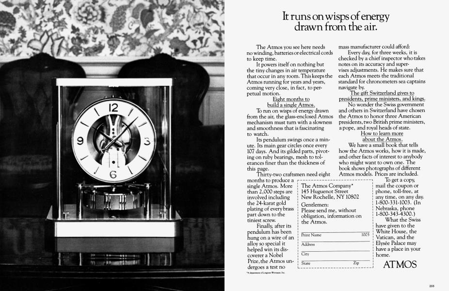 Atmos | Architectural Digest | OCTOBER 1984