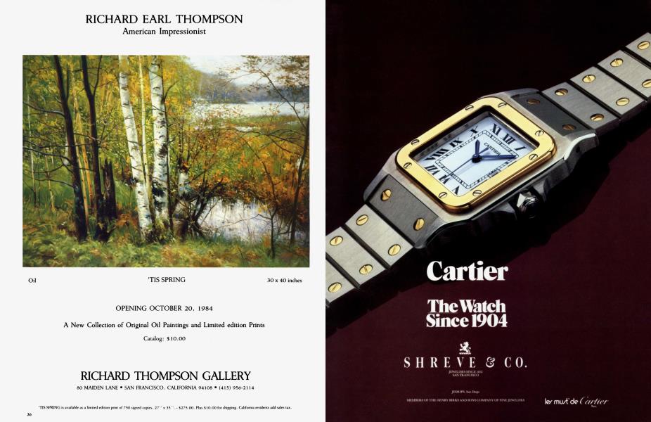 Richard Thompson Gallery | Architectural Digest | OCTOBER 1984