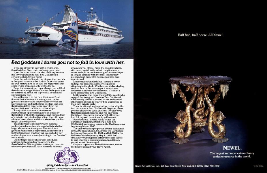 Newel. | Architectural Digest | OCTOBER 1984