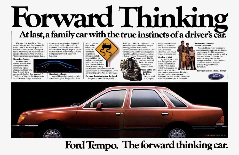 Ford | Architectural Digest | NOVEMBER 1984