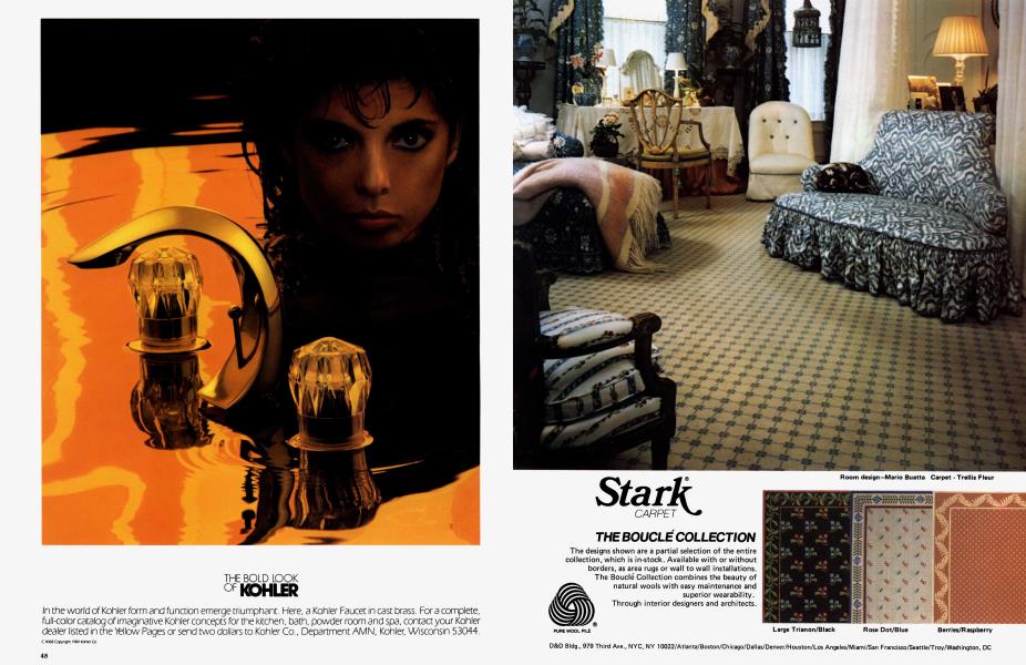 Stark® CARPET | Architectural Digest | NOVEMBER 1984