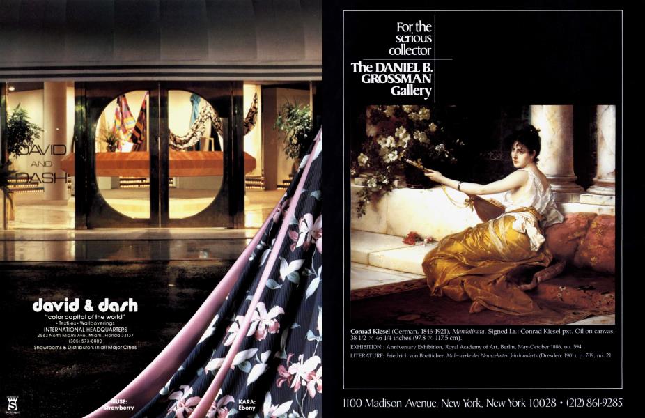 David & Dash | Architectural Digest | NOVEMBER 1984