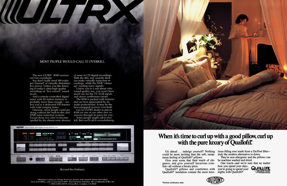 Ultrx | Architectural Digest | NOVEMBER 1984