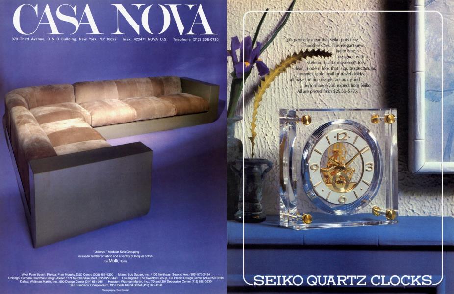 CASA NOVA | Architectural Digest | DECEMBER 1984