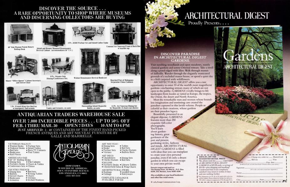 ARCHITECTURAL DIGEST | Architectural Digest | MARCH 1985