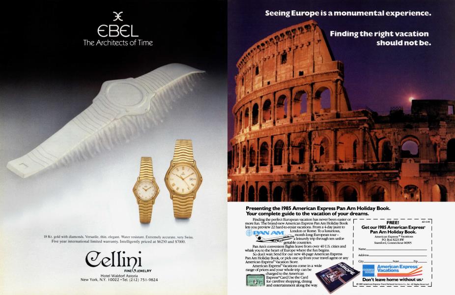 PAN AM® | Architectural Digest | APRIL 1985