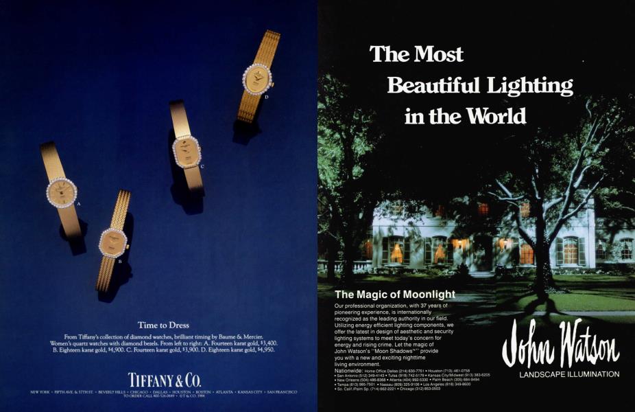 John Watson | Architectural Digest | APRIL 1985