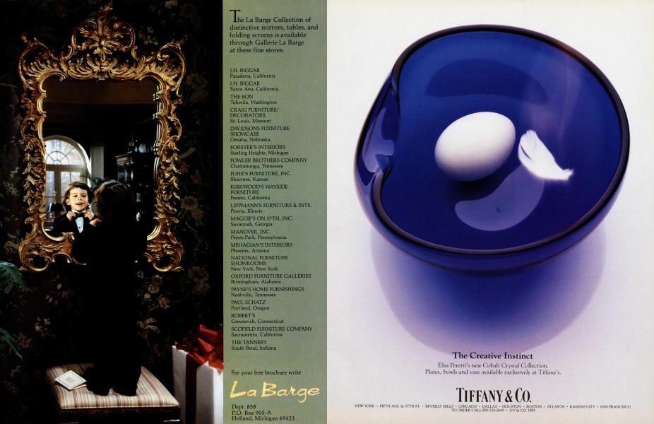 La Barge | Architectural Digest | MAY 1985