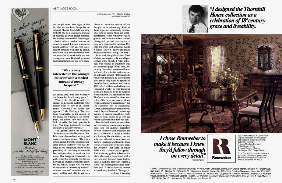 Romweber | Architectural Digest | MAY 1985