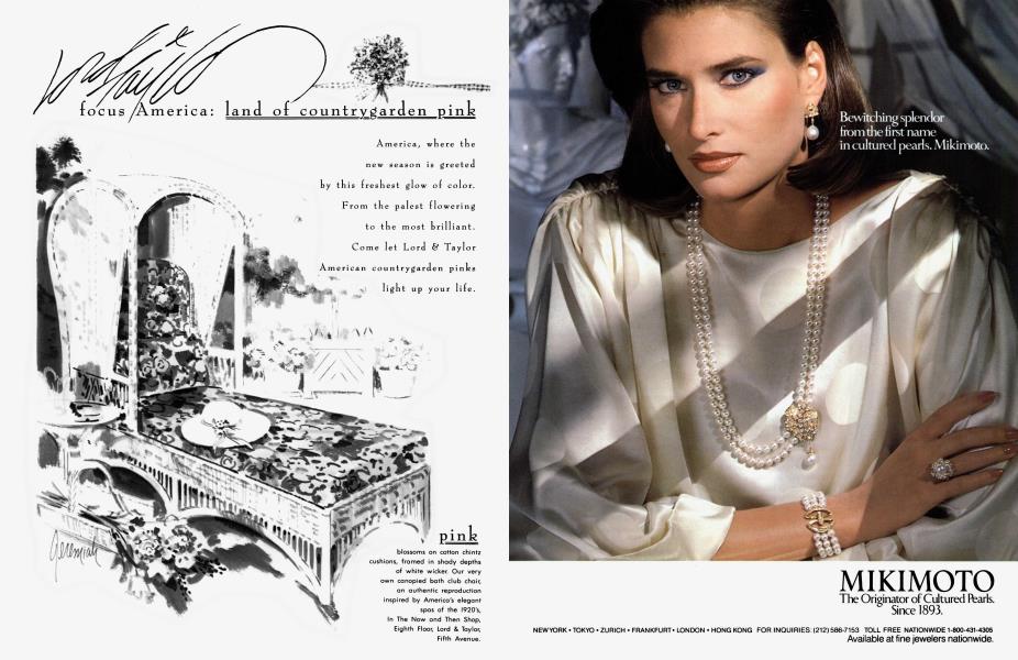Mikimoto | Architectural Digest | MAY 1985
