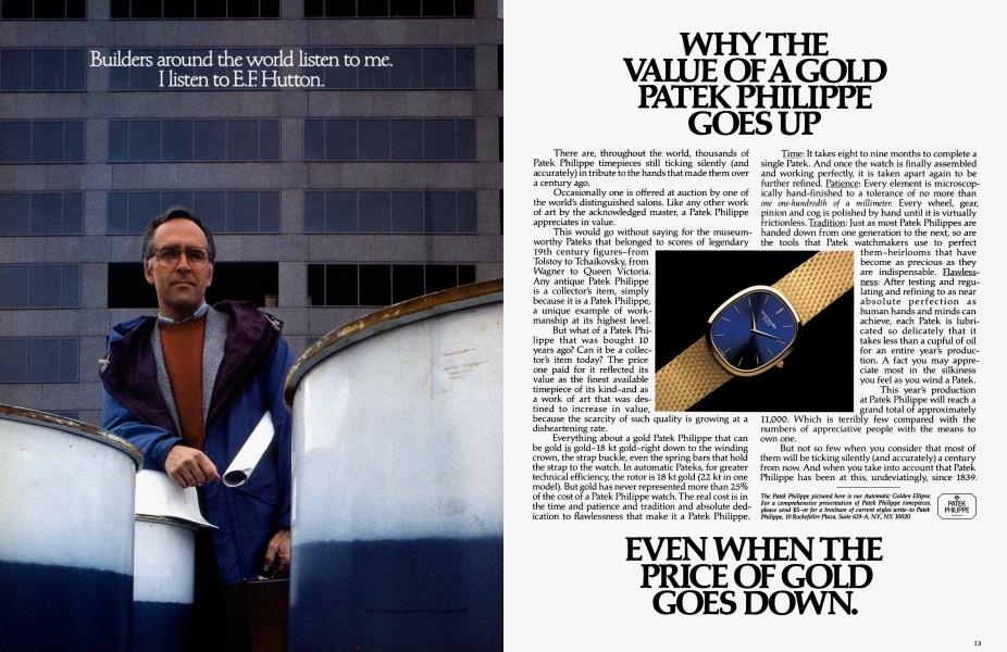 E. F. Hutton & Company Inc. | Architectural Digest | JUNE 1985