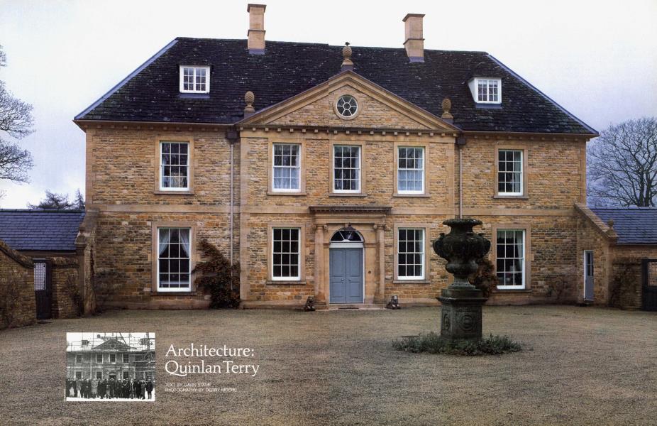 Architecture: Quinlan Terry | Architectural Digest | JUNE 1985