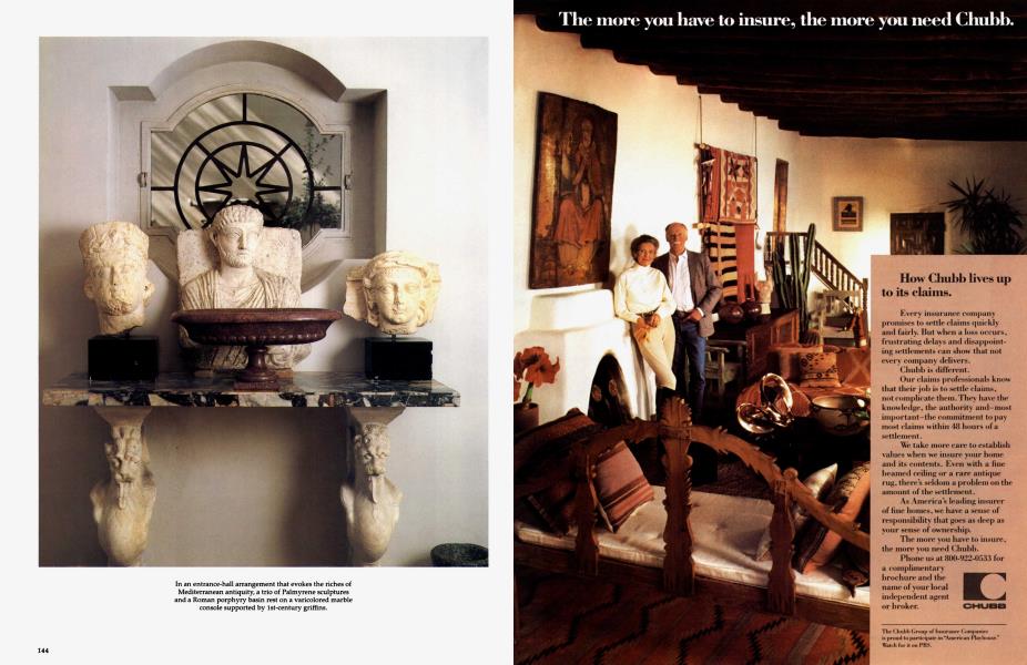 CHUBB | Architectural Digest | AUGUST 1985