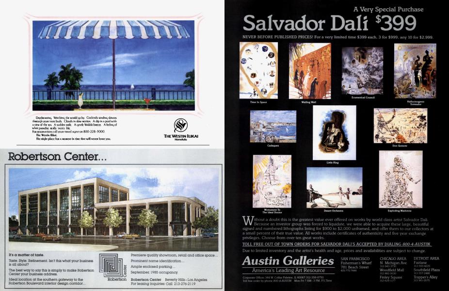 Robertson Center… | Architectural Digest | AUGUST 1985