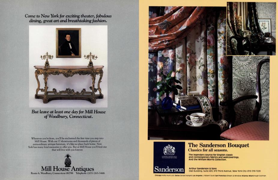 Sanderson | Architectural Digest | OCTOBER 1985