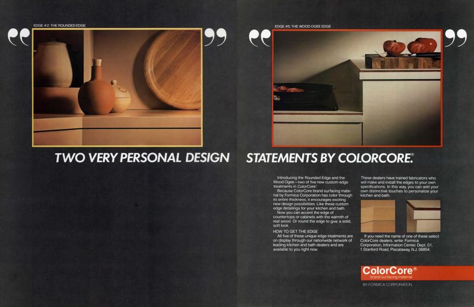 ColorCore® | Architectural Digest | OCTOBER 1985
