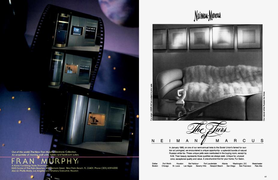 FRAN MURPHY INC | Architectural Digest | DECEMBER 1985