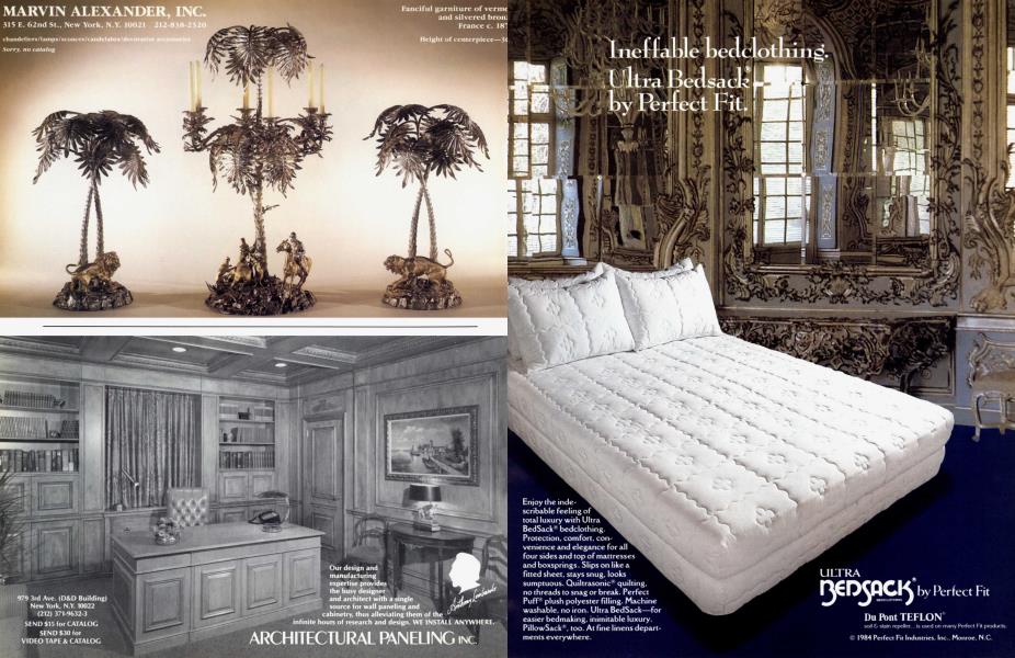Ultra Bedsack® | Architectural Digest | MARCH 1986