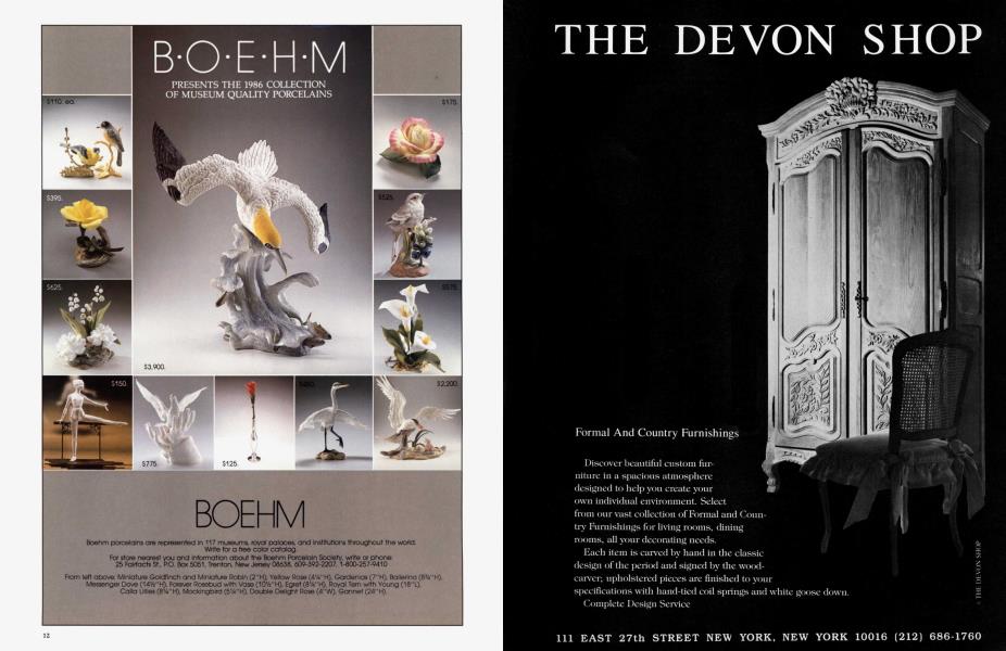 The Devon Shop | Architectural Digest | MARCH 1986