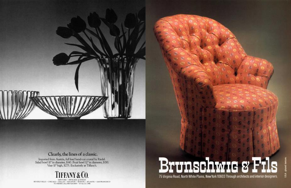 Brunschwig & Fils | Architectural Digest | MAY 1986