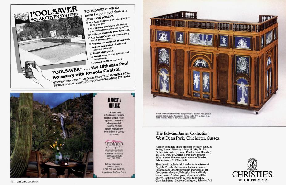 Christie's | Architectural Digest | MAY 1986