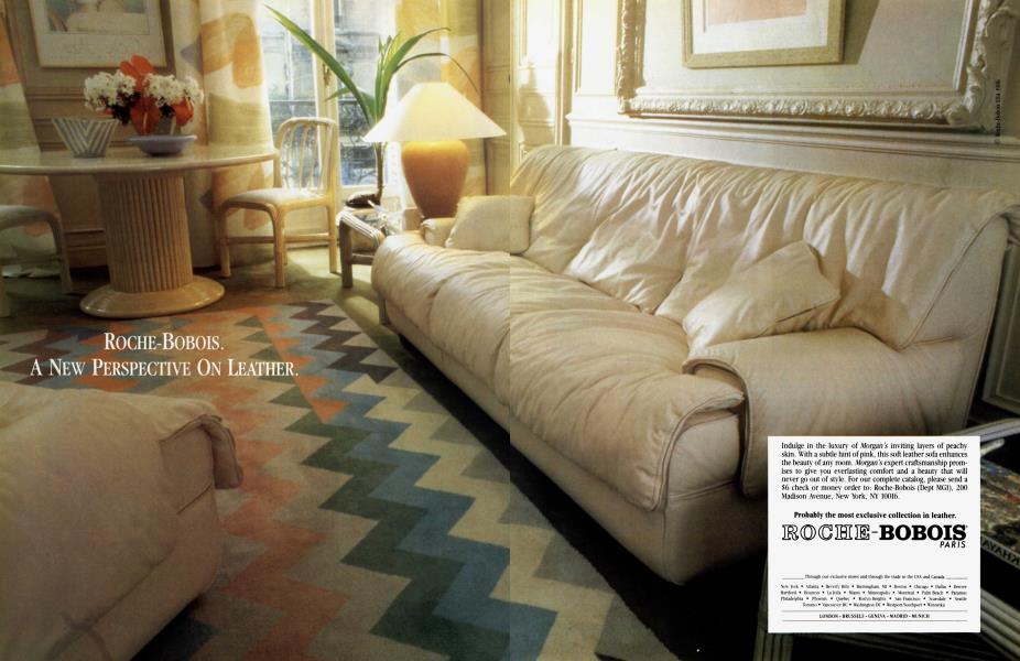 ROCHE-BOBOIS. | Architectural Digest | JUNE 1986