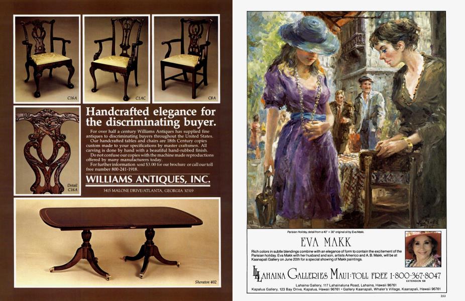 EVA MAKK | Architectural Digest | JUNE 1986