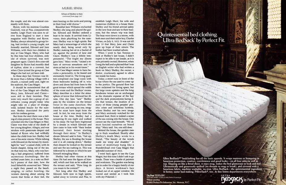 BEDSACK | Architectural Digest | JUNE 1986
